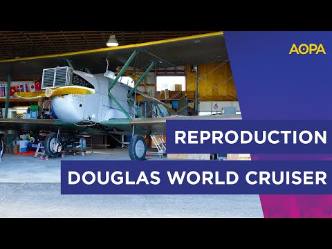 The first airplane to fly around the world - Douglas World Cruiser