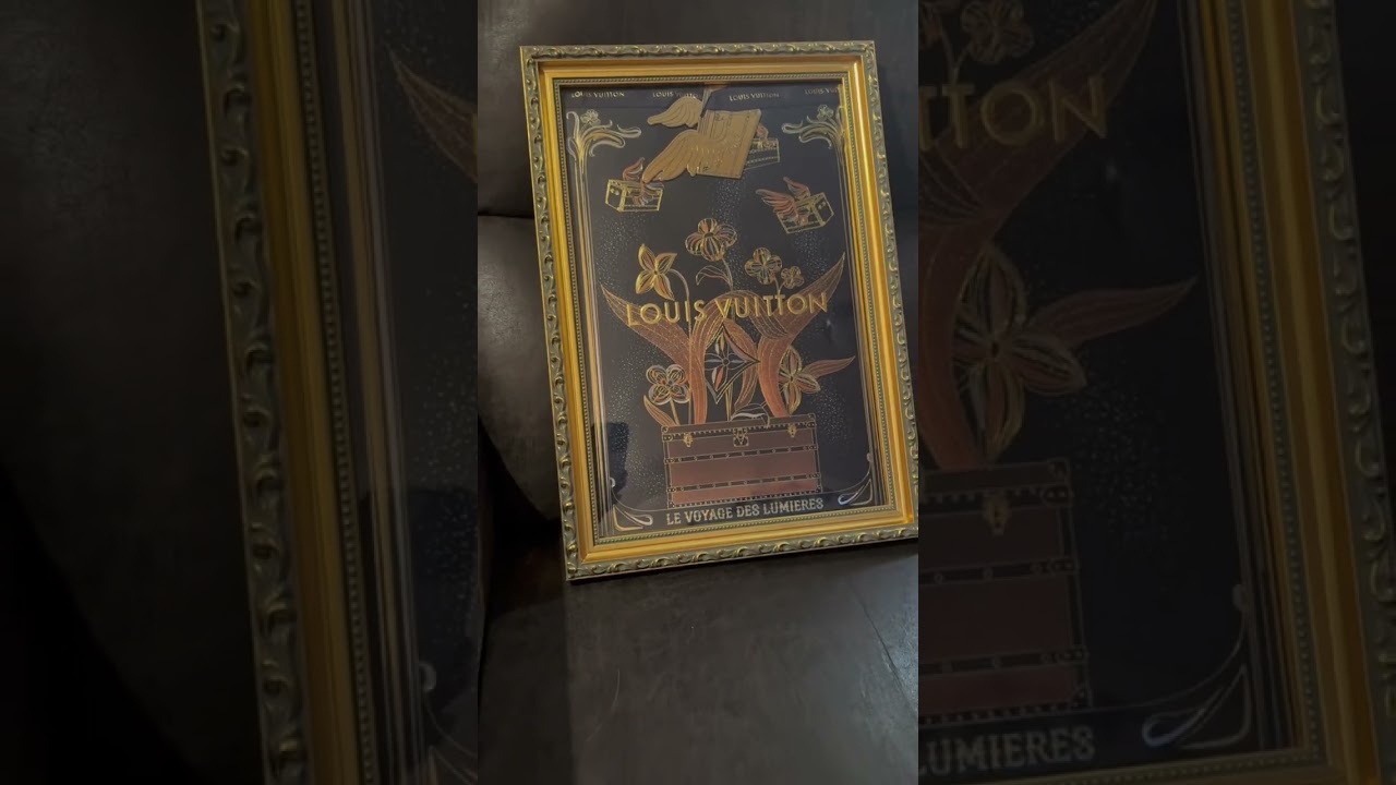 Framing Louis Vuitton 2025 Christmas Packaging