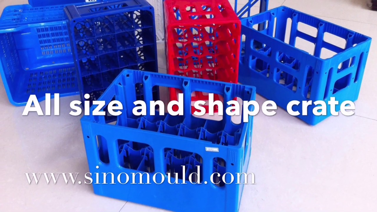 Various Crate Mould -Sino Mould (4-cavity crate mould)
