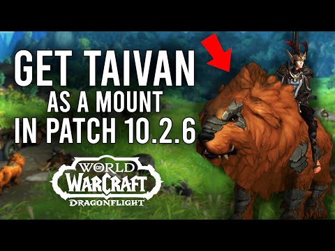 How To Get TAIVAN As A Mount In 10.2.6! A World Awoken Achievement Dragonflight Guide