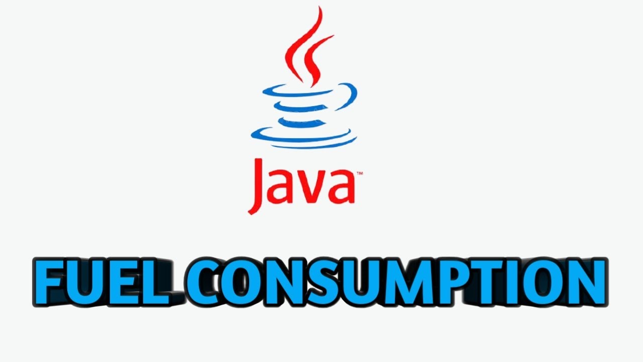 Fuel Consumption Calculator || Java Code
