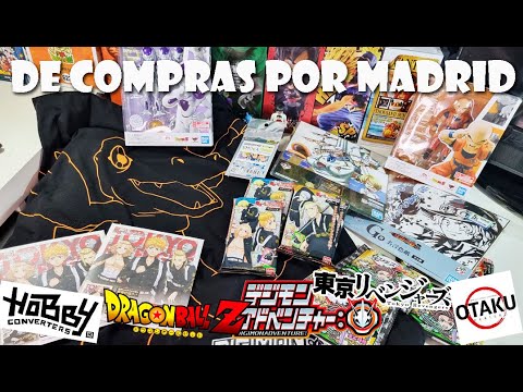 DE COMPRAS POR MADRID - OTAKU CENTER - HOBBY CONVERTERS - PRODUCTOS JAPONESES - JESUSNOID