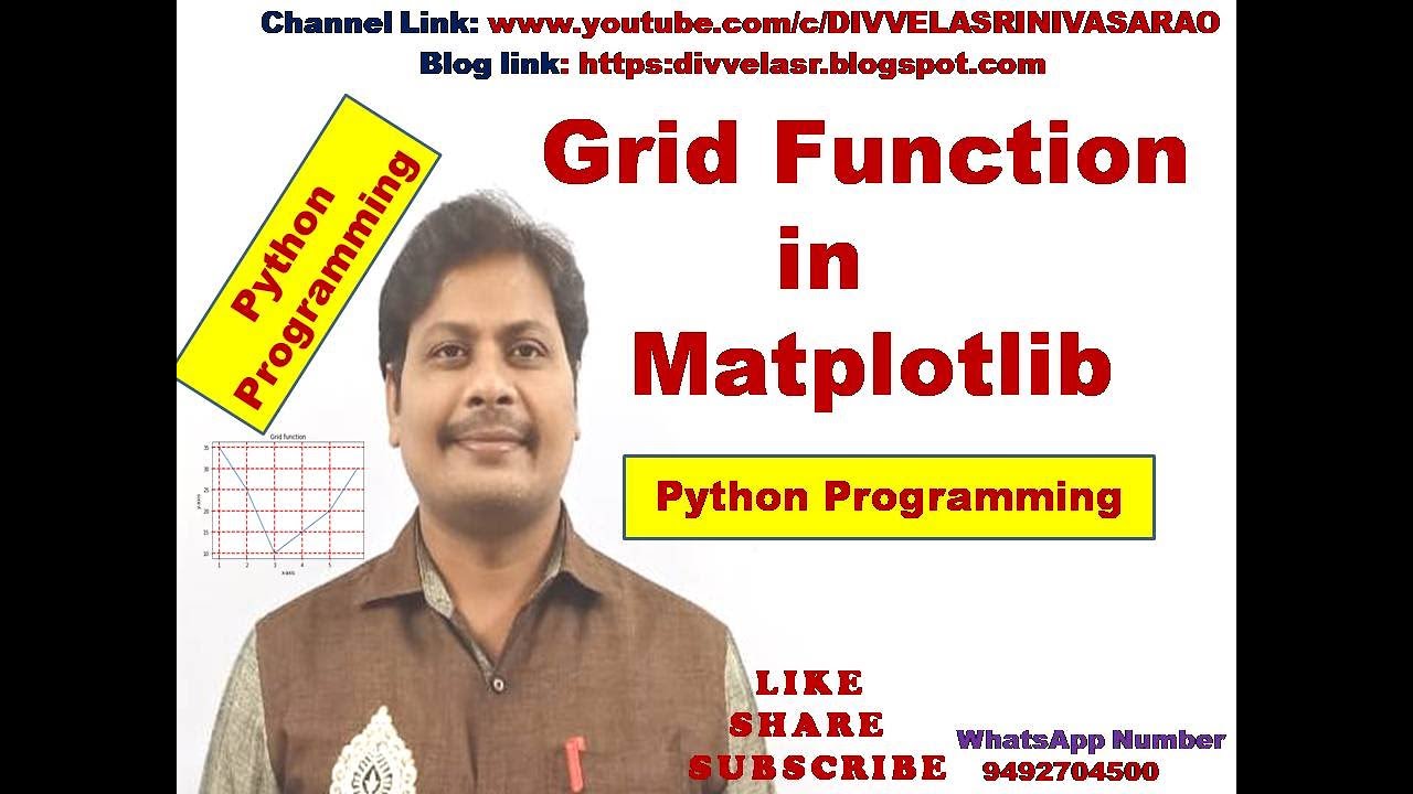 Grid Function in Matplotlib || Grid lines in Matplotlib || Grid Function with Line Properties ||
