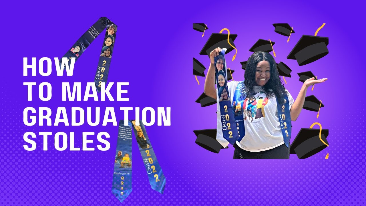 Designing Graduation Stole using Canva