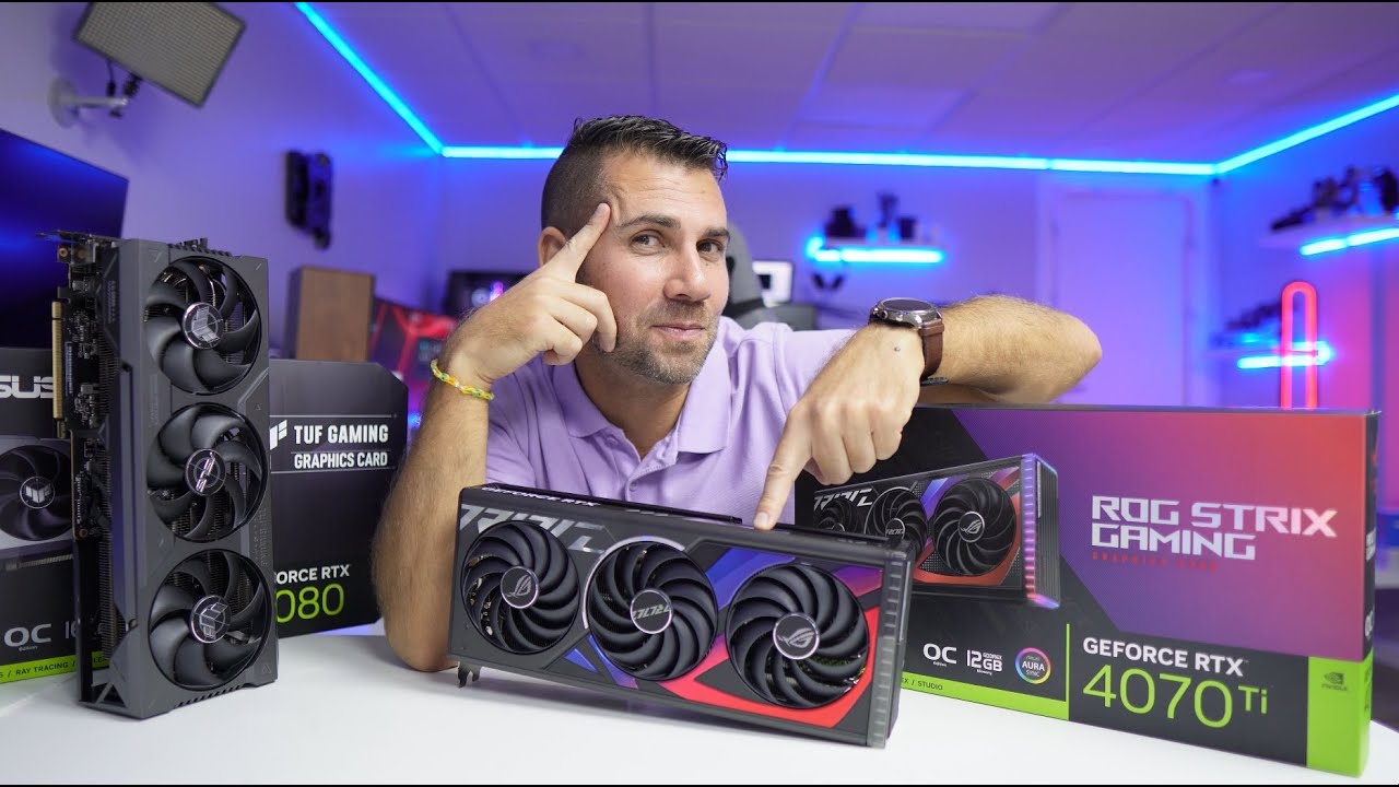 Asus nVidia GeForce RTX 4070 Ti 12GB ROG-STRIX-RTX4070TI-O12G-GAMING ...