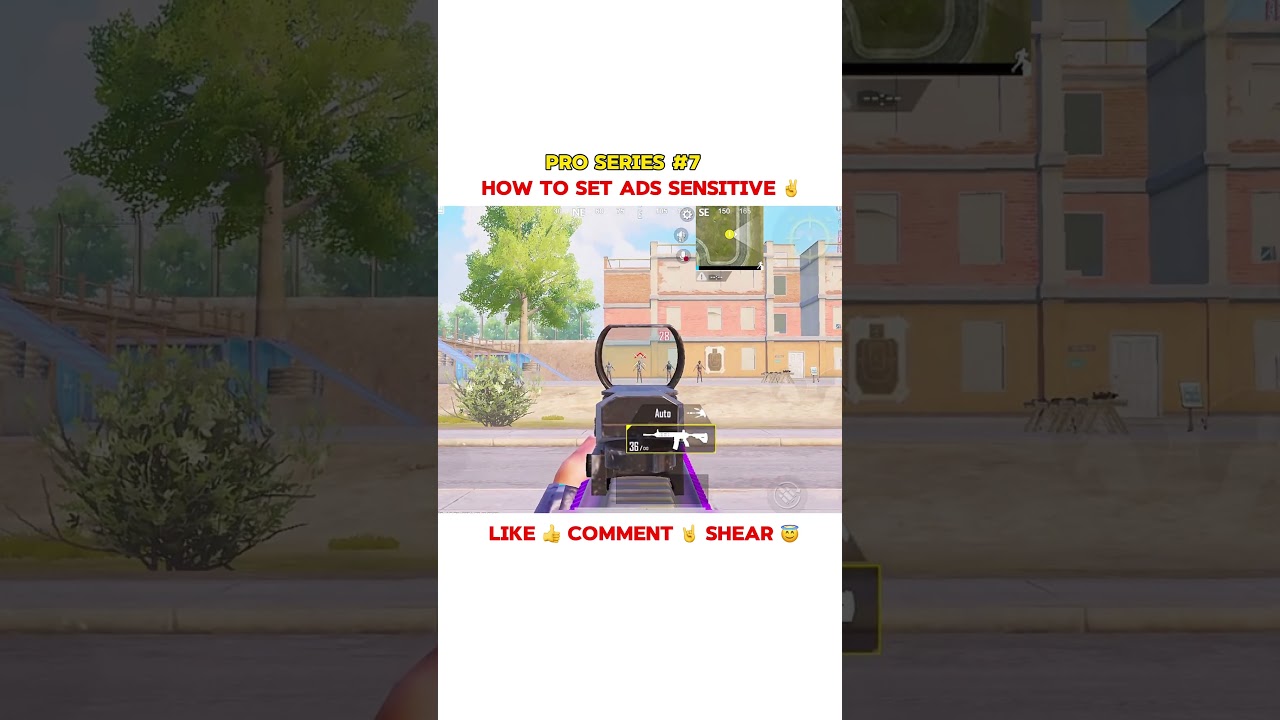 How to ADS Sensitive ✌️