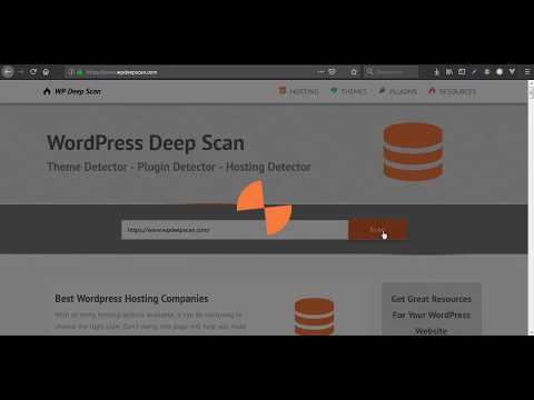 WordPress Theme Detector - Plugin Detector - Hosting Detector