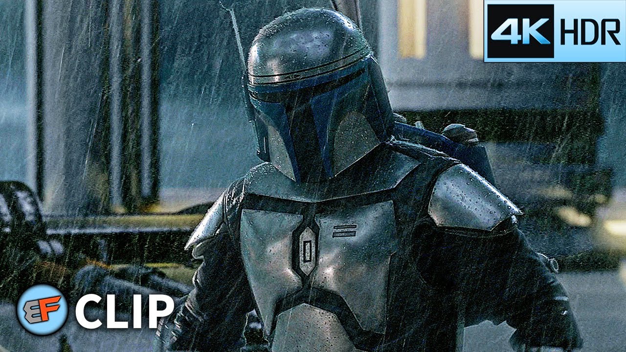 Obi-Wan vs Jango Fett - Planet Kamino Fight | Star Wars Attack of the Clones 2002 4K HDR Movie Clip