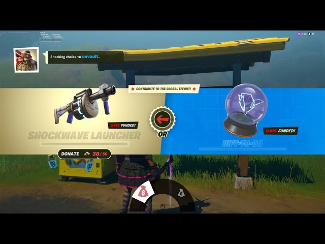 Shockwave launcher returning in Fortnite Chapter 2 Season 8