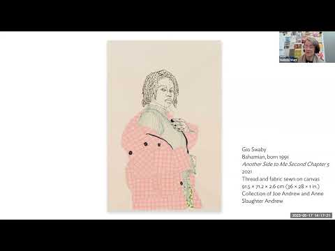 TEXTILE TALK: Gio Swaby: Fresh Up at the Art Institute of Chicago, presented by SAQA