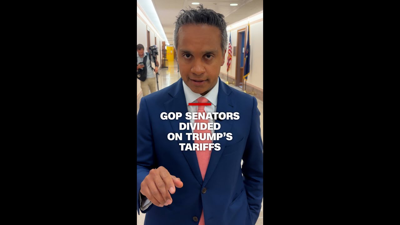GOP senators divided on Trump’s tariffs