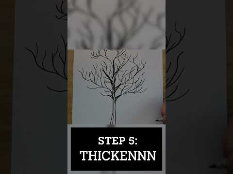 How to Draw a Tree | Basic Tutorial