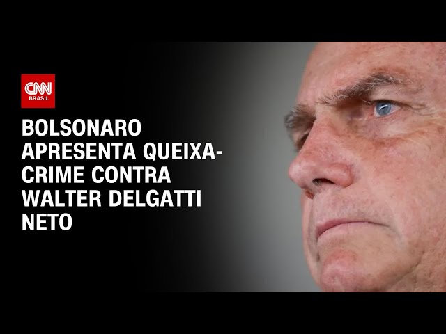 Bolsonaro entra com queixa-crime por calúnia contra hacker Walter Delgatti Neto | CNN Brasil