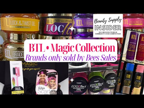 Beesales Co Beauty supply wholesale vendor/ Hair Care & Beauty products : BTL & Magic Collection/
