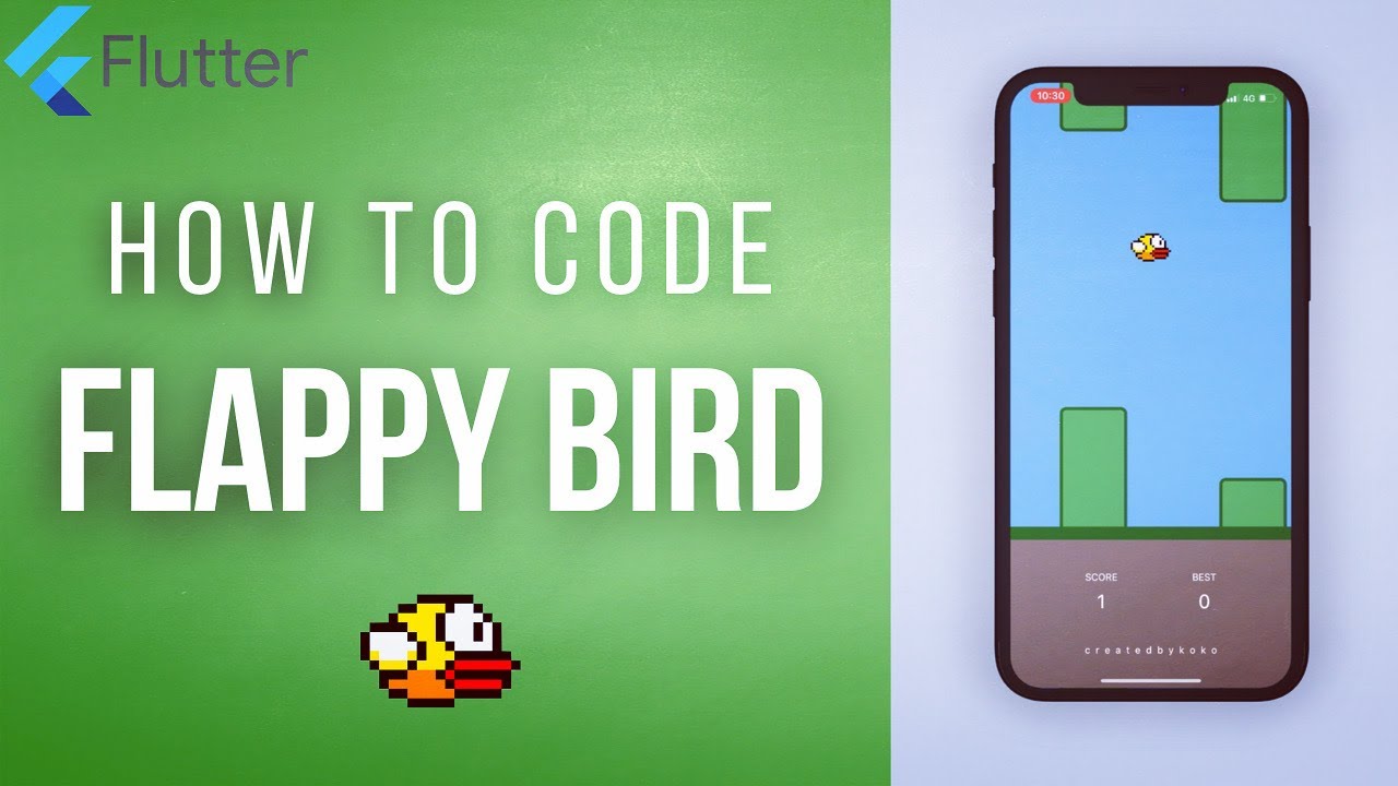 FLAPPY BIRD • FLUTTER FROM SCRATCH