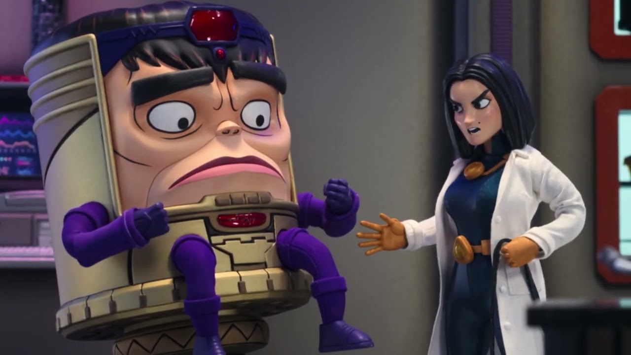 Marvel's M.O.D.O.K. | M.O.D.O.K Blows Off Gary's Arm