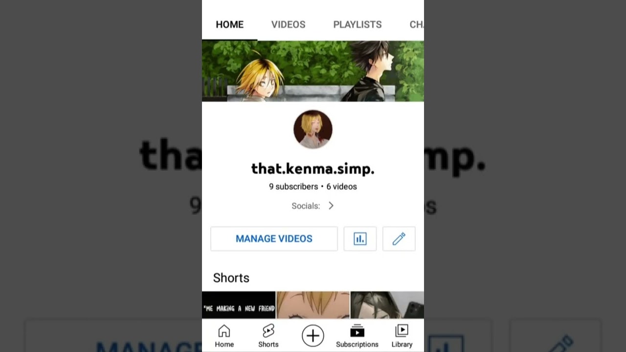 ⚠️FW⚠️100 Subscribers edit:]|| that.kenma.simp.