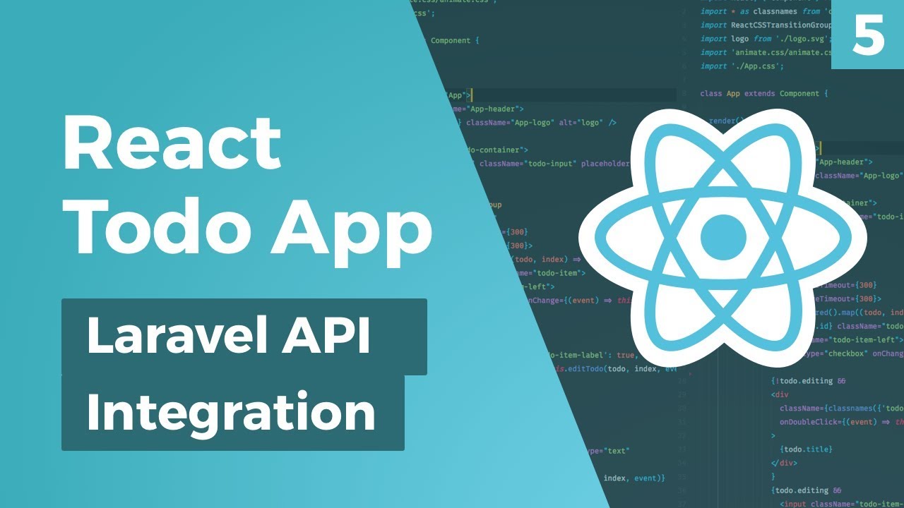 React Todo App - API Integration - Part 5