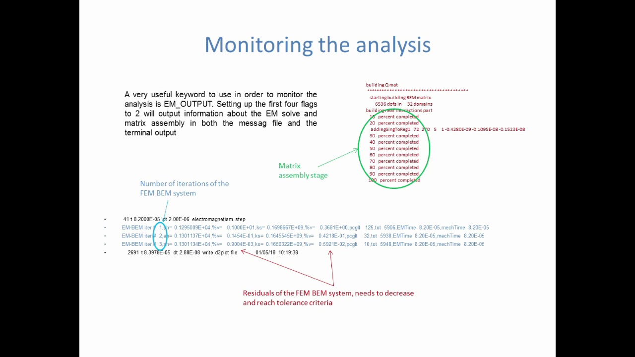 LS-DYNA EM: Tutorial for Metal forming application (Part V)