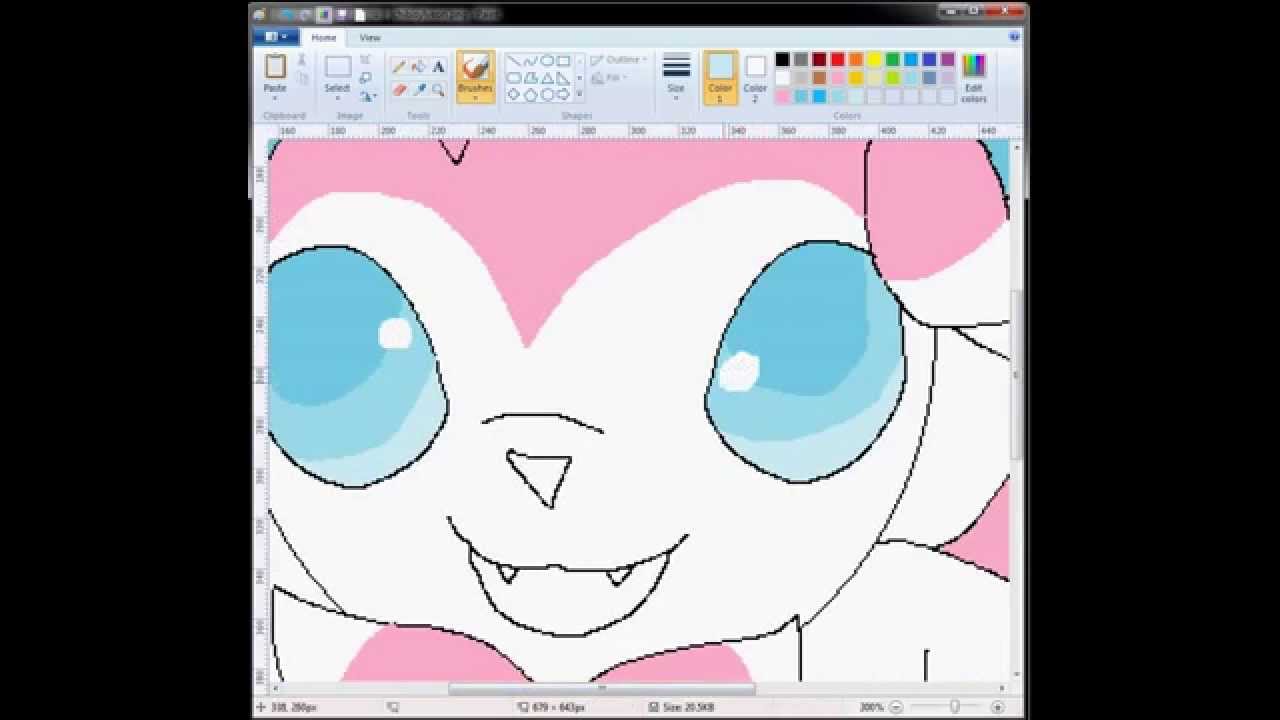 Chibi sylveon Speed paint