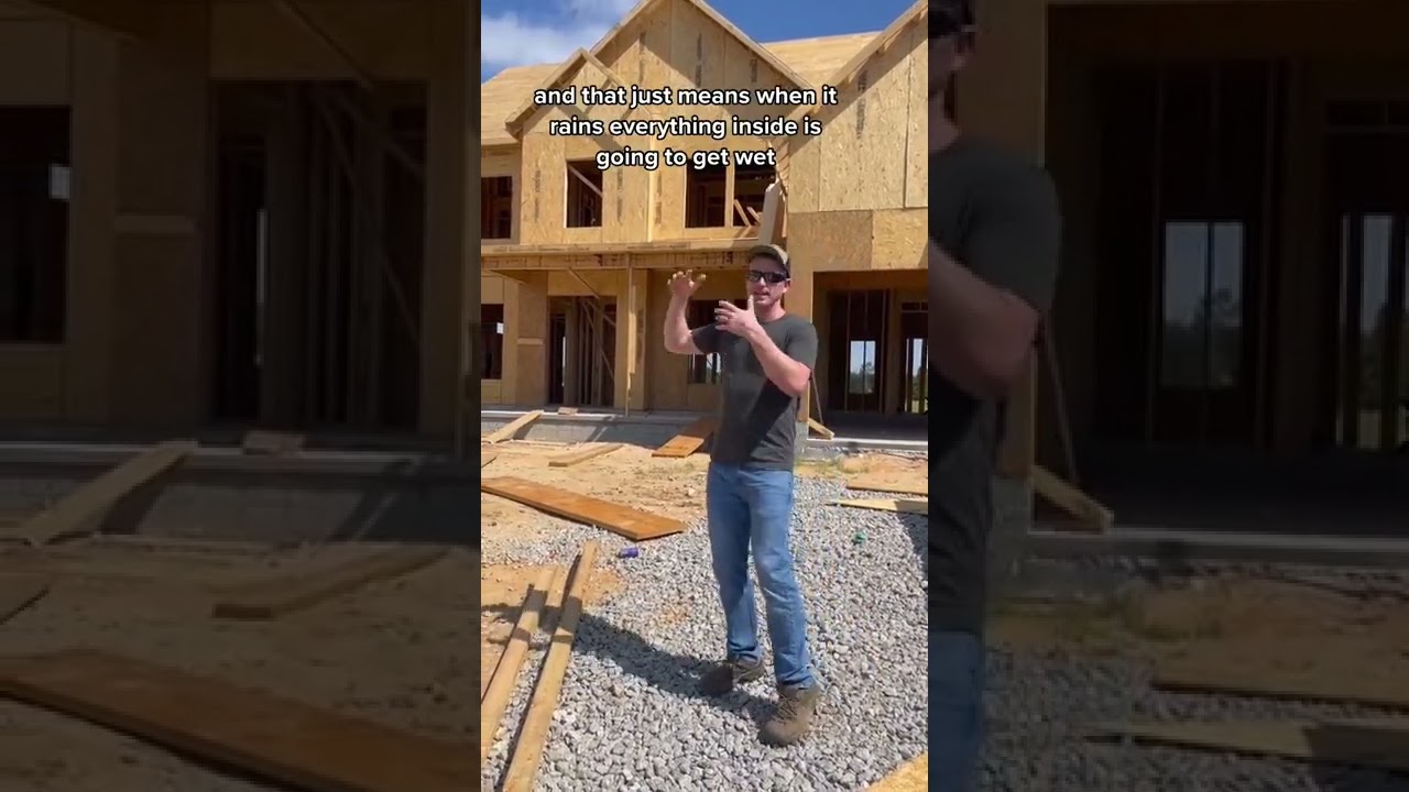 New Home: ☀️ Dried in Vs. 🌧️Not Dried in...