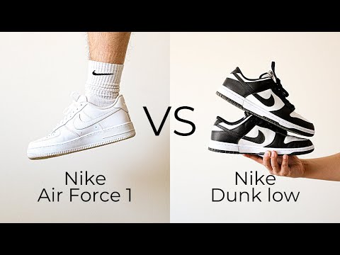 Nike Air Force 1 vs. Panda Dunk Low: Which Sneaker Reigns Supreme