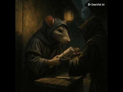 Ancient Zodiac #001|鼠・情報交易者 Rat the Info Broker 🐭📜 #rat #情報密探 #shorts #animal #money #animation
