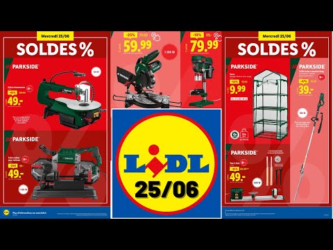 LIDL catalog of June 25 ✅ Summer 2025 SALES 🔥 PARKSIDE DIY arrivals 🛠 SILVERCREST promotion 💥