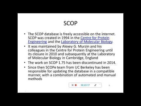 Bioinformatics SCOP