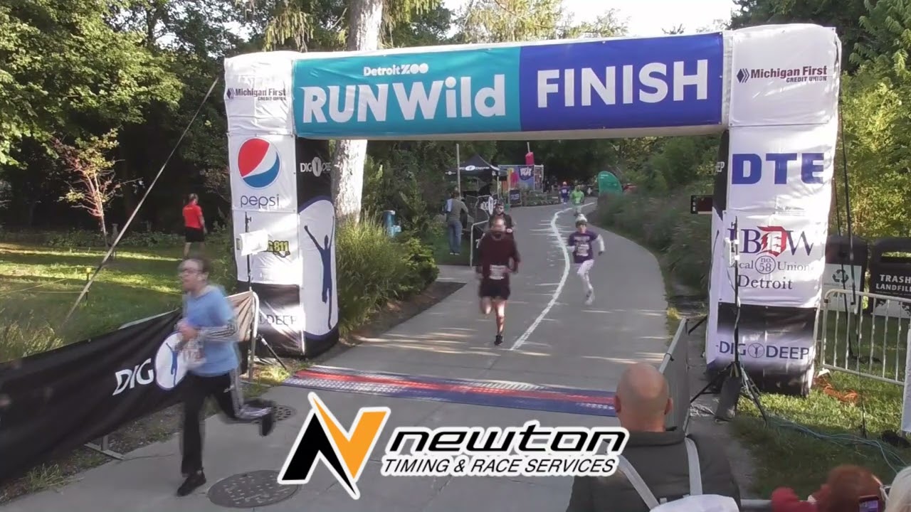 2024 Run Wild for the Detroit Zoo Finish Line