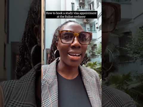 How to book a study visa appointment at the Italian embassy 2025