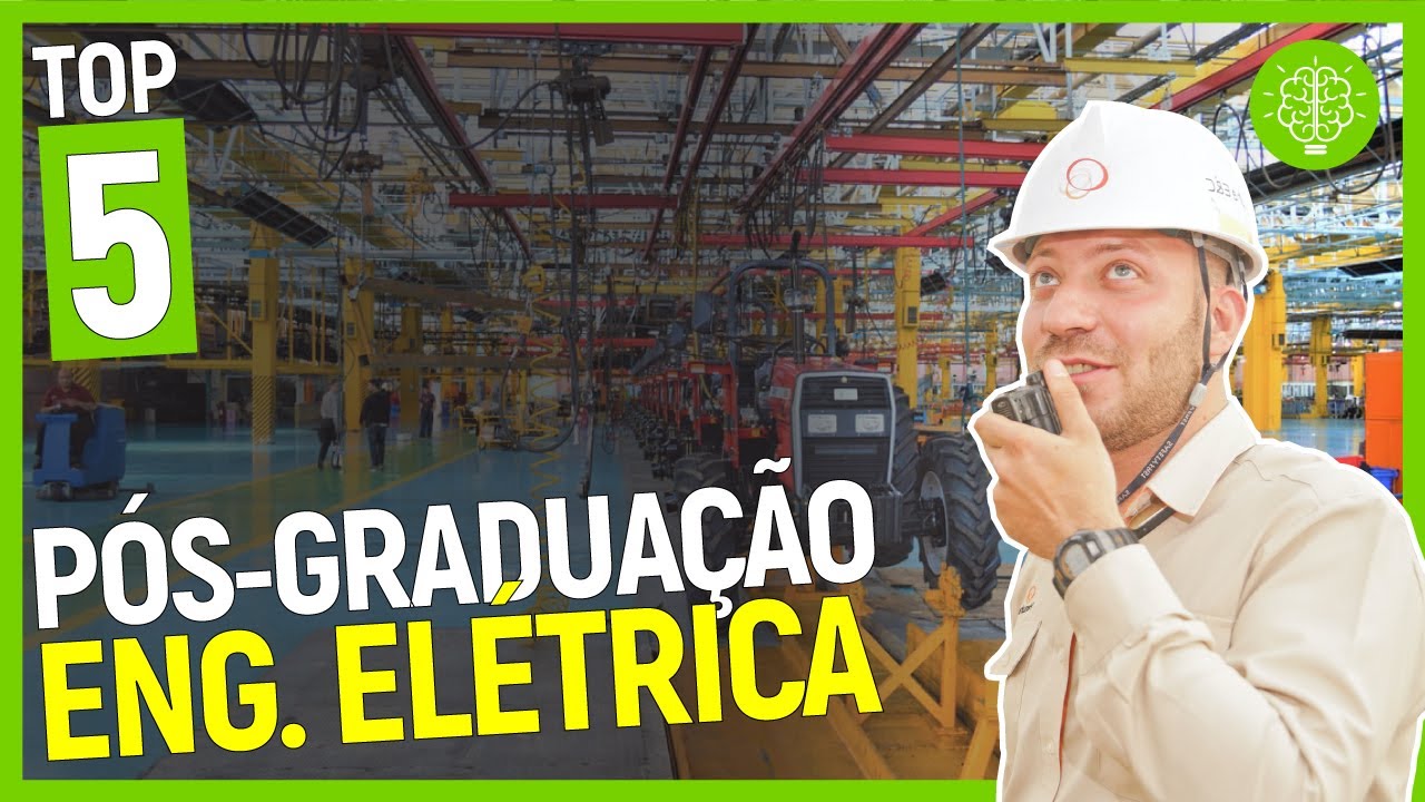 Eng. Elétrica: 5 PÓS-GRADUAÇÕES em ALTA para VOCÊ CURSAR1!