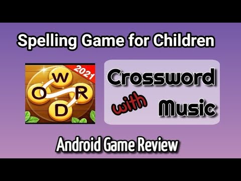 Spellings Game - Crossword with Music | Educational Android Game Reviews