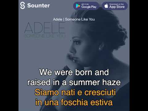 🎤🎼COME IMPARARE L'INGLESE con la MUSICA. ADELE - SOMEONE LIKE YOU.(TRADUZIONE Italiana)