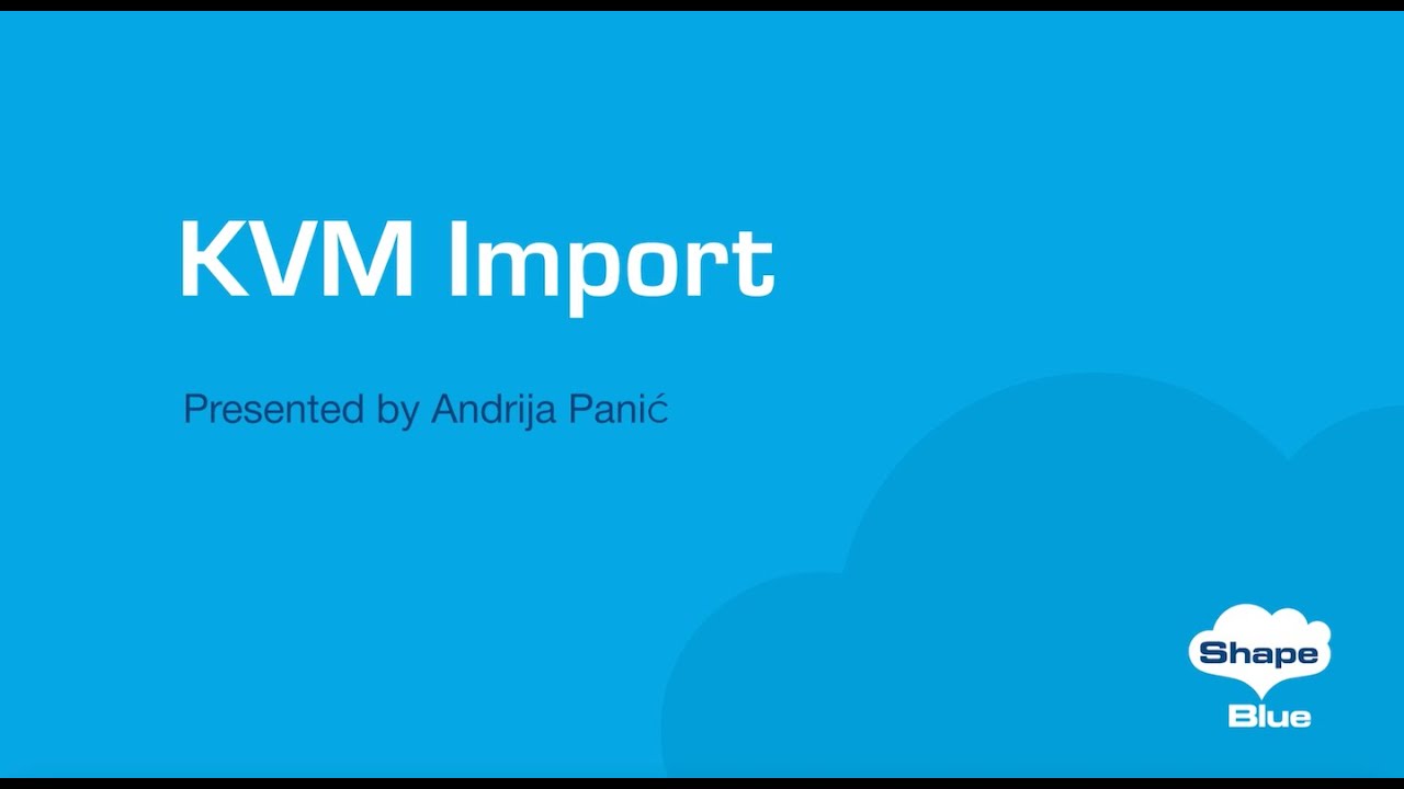 KVM Import | CloudStack 4.19 Feature First Look