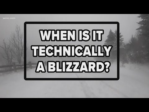 Weather IQ: What is a Blizzard?