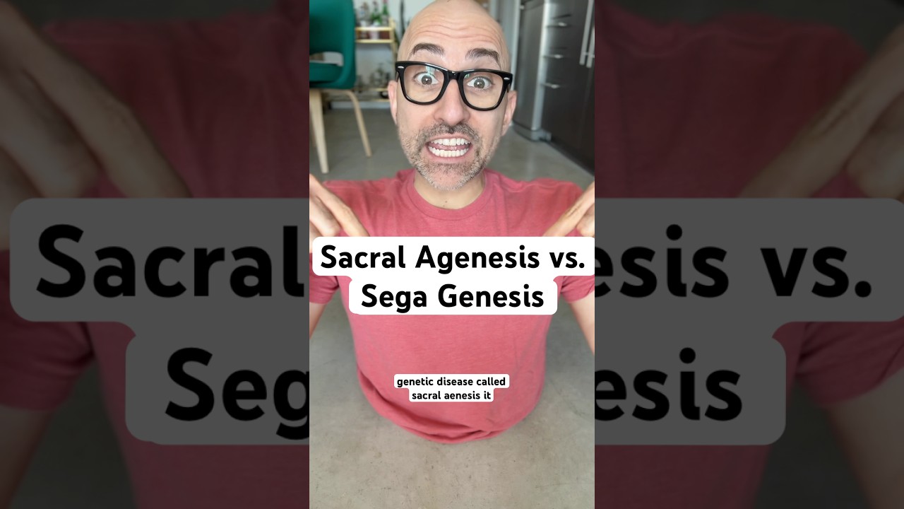 Sacral Agenesis vs. Sega Genesis #disability #education #genetics #sega