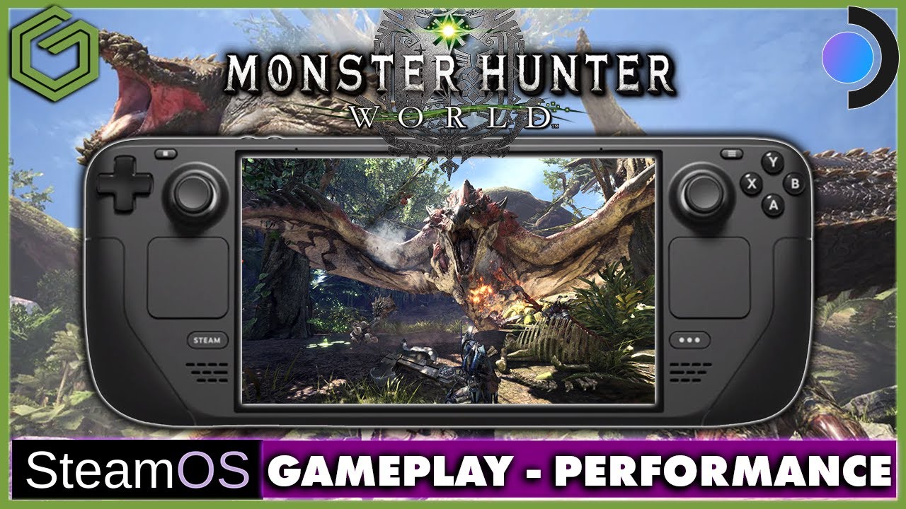 Steam Deck - Monster Hunter: World - Gameplay & Performance - Recommended Settings