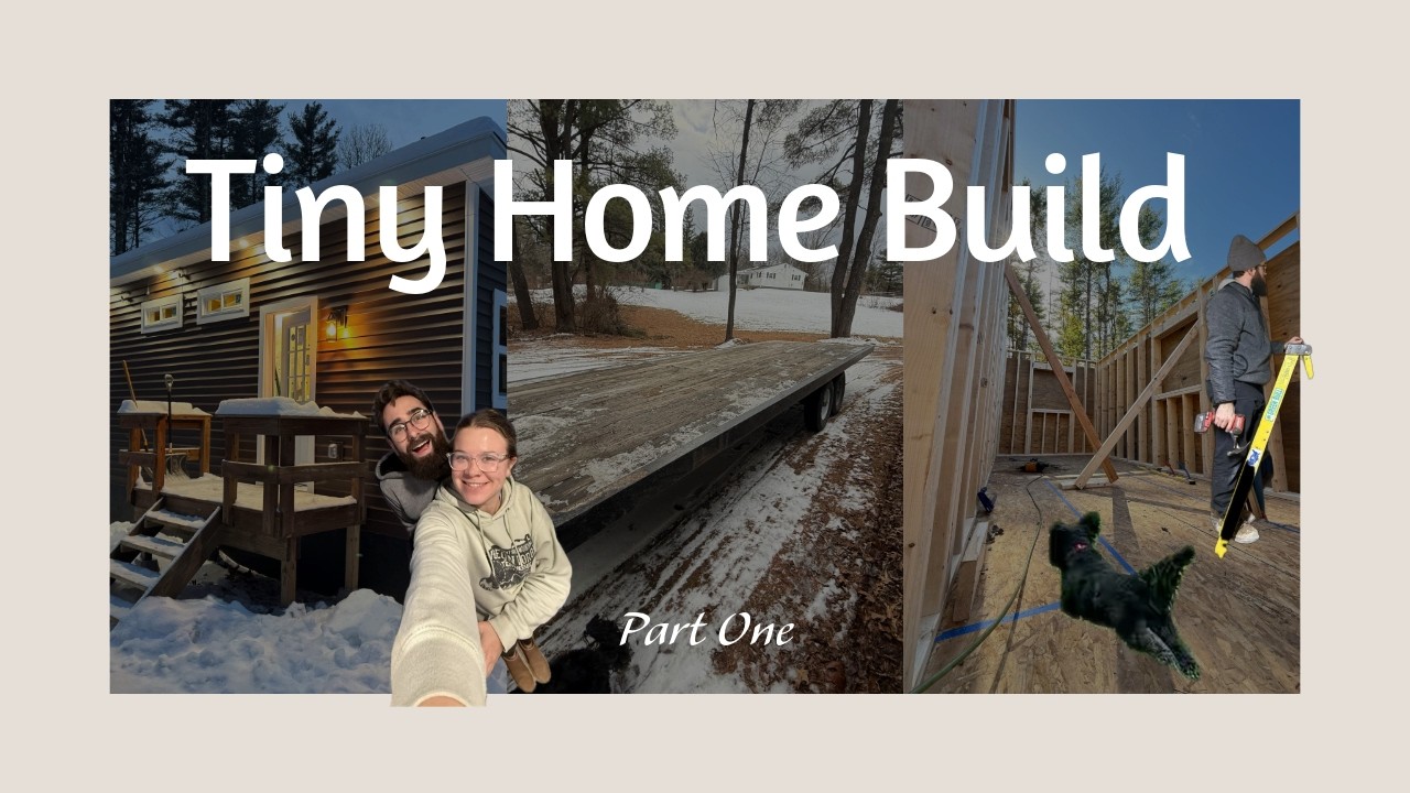Tiny House Build Part 1: Subfloor, Plumbing, and Framing