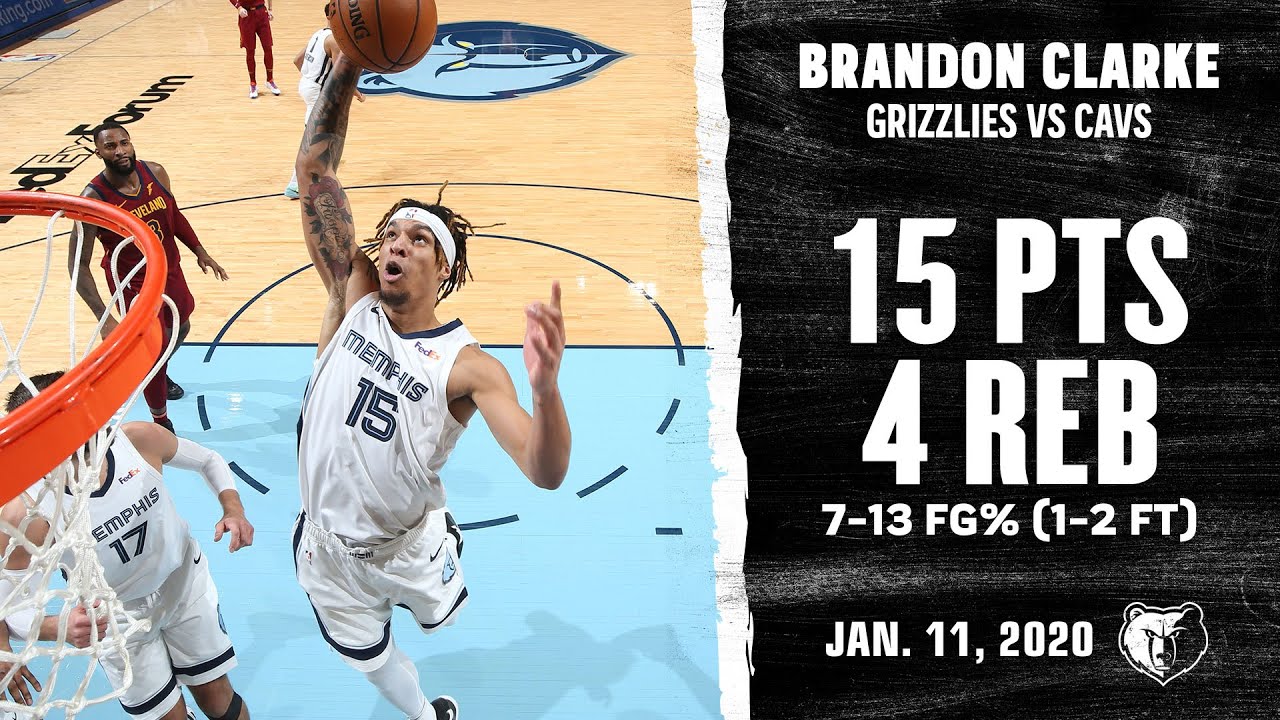 Brandon Clarke EXPLOSIVE slam vs Cavaliers; 15pts, 4reb Full Highlights | NBA Season 2020-21