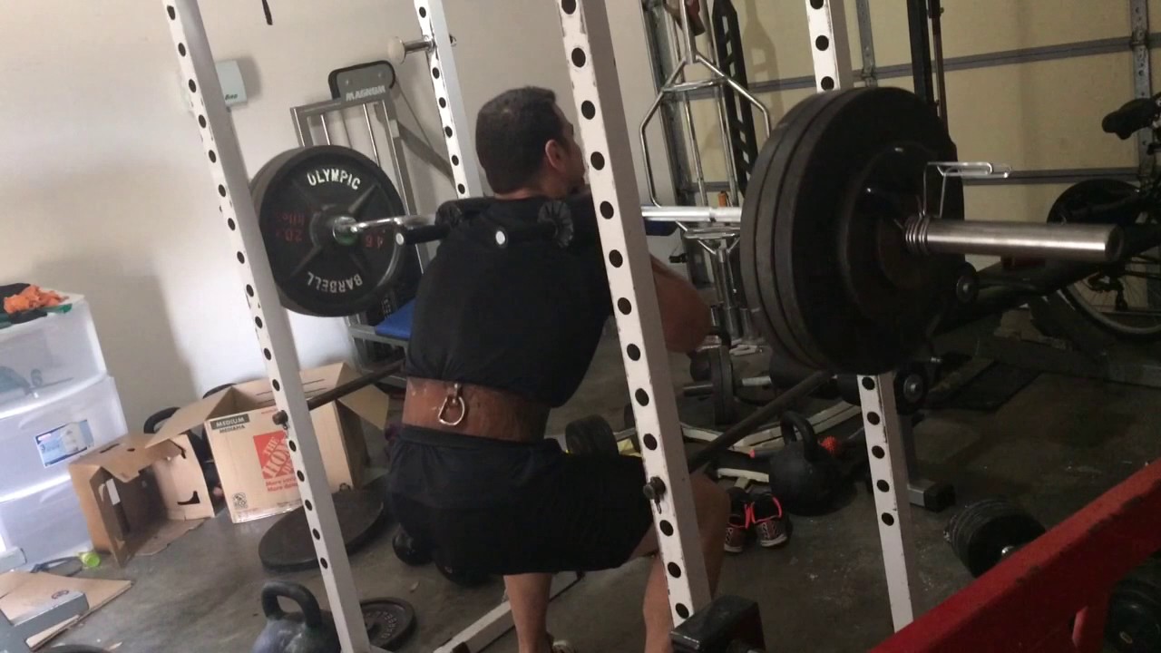 400 x 5 ssb front squat