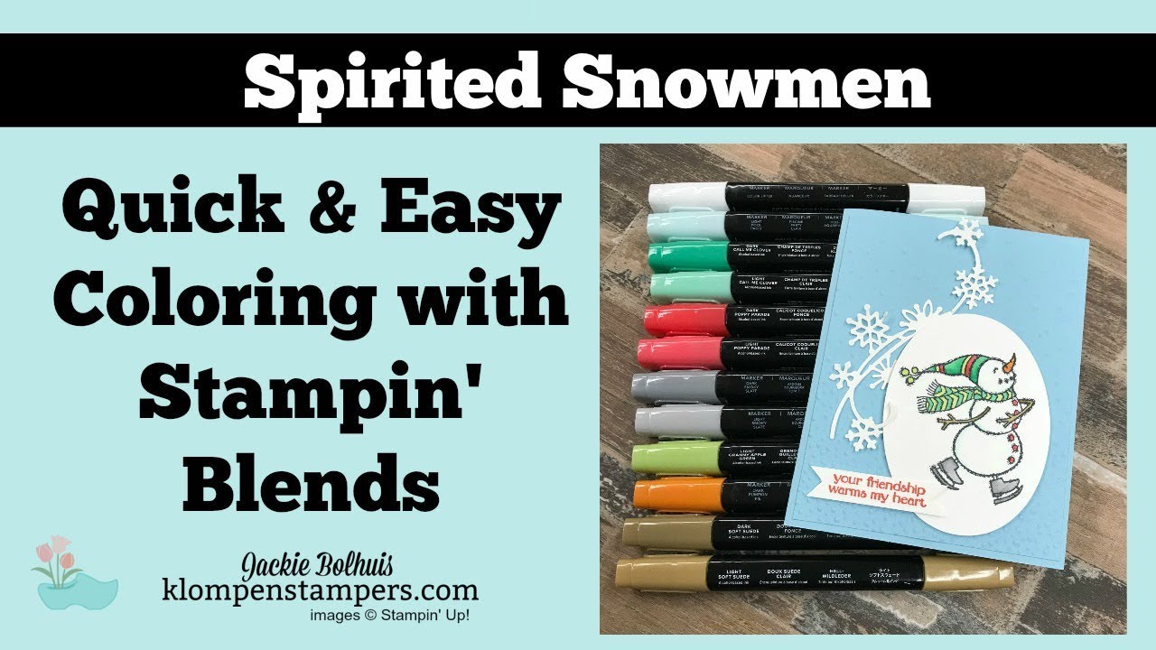 Easy Coloring With Stampin' Blends