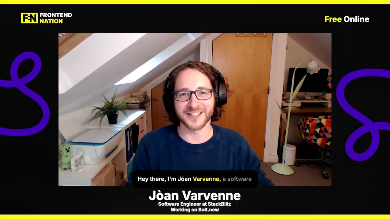 Q&A with Jòan Varvenne | Software Engineer at StackBlitz | Frontend Nation 2025