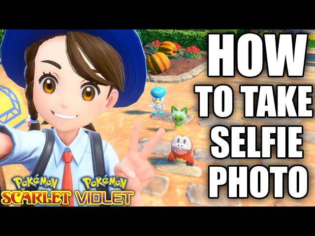 How to use the Camera app in Pokemon Scarlet and Violet