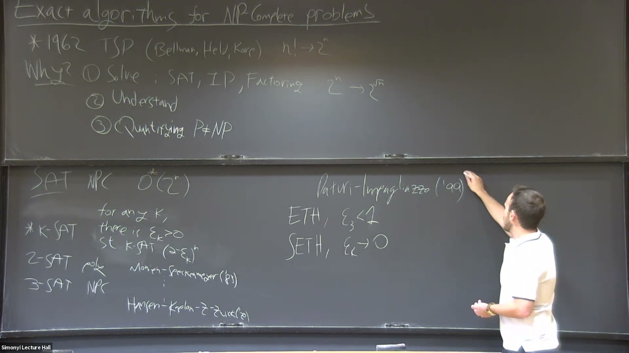 Exact algorithms for graph coloring - Or Zamir