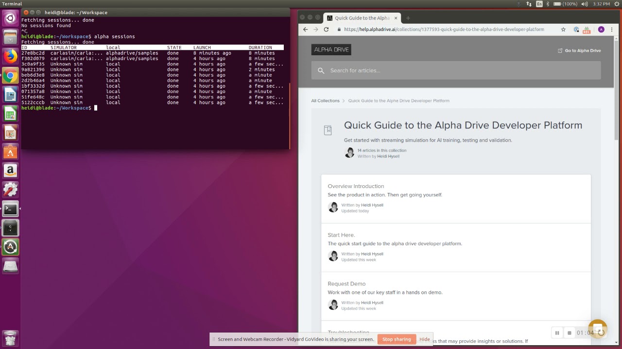 CLI: Cloud Based Simulation Overview - sessions