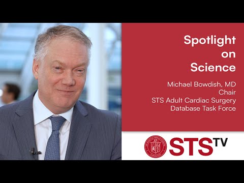 STS TV Spotlight on Science: Aortic Valve Replacement in Patients 40-75 Years