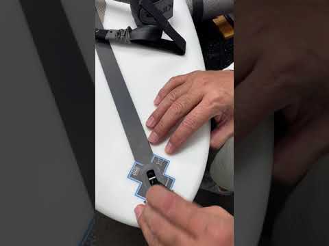 DA KINE KAIMANA LEASH - How to put it in your surfboard