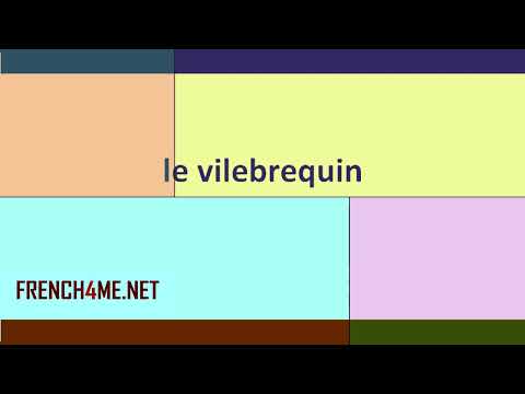 French For Beginners I How to pronounce I le vilebrequin
