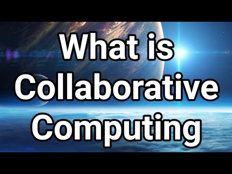 What is Collaborative Computing. Urdu/ English